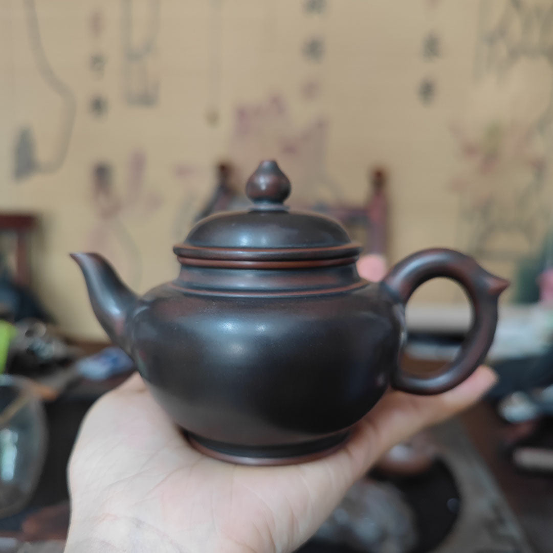 Hand Throwing Qinzhou NiXing Clay Xiaoying Tea Pots 180CC Nixing Potte ...