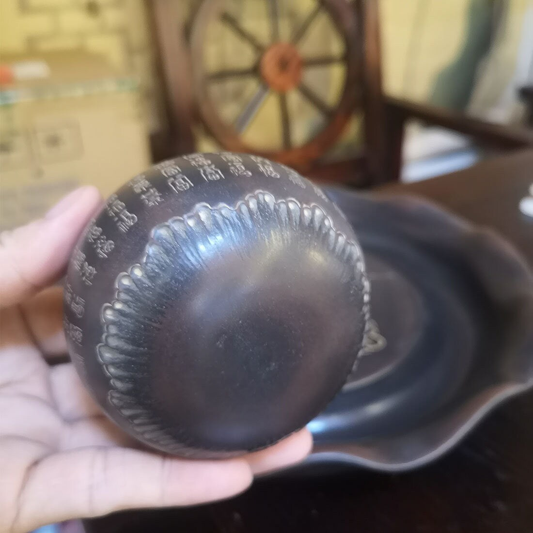 Hand Made Personal Tumbler Cup Baifu Hand Carving 100cc – Handmade ...